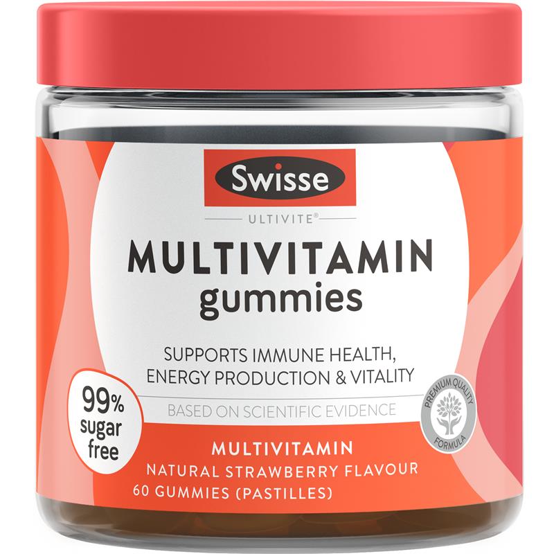 Swisse Multivitamin Gummies 60 Pack | Australia Supplement Warehouse
