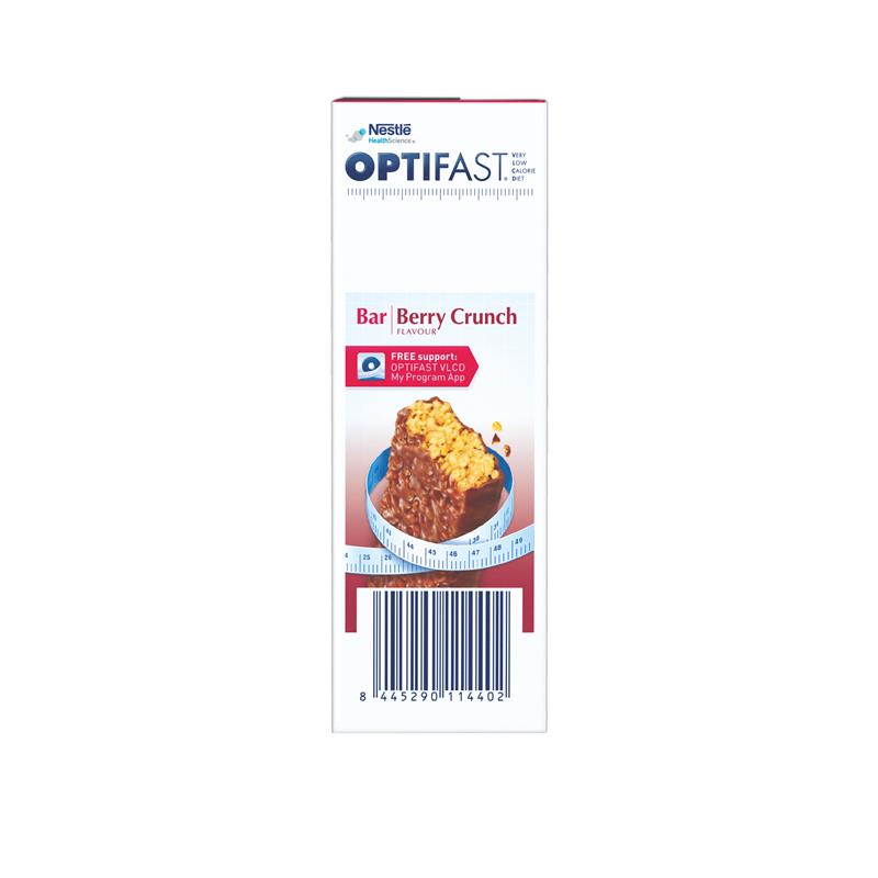 Optifast VLCD Bars Berry Crunch 6 X 65g | Australia Supplement Warehouse