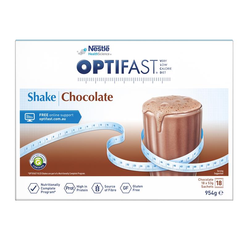 Optifast VLCD Shake Chocolate | Australia Supplement Warehouse