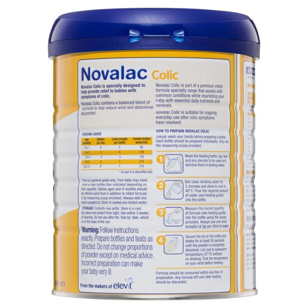 Novalac AC Colic Infant Formula 800g | Australia Supplement Warehouse